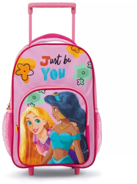 Disney Princess - Rugzak - 36cm - Rugzak trolley - Rapunzel & Jasmine | bol