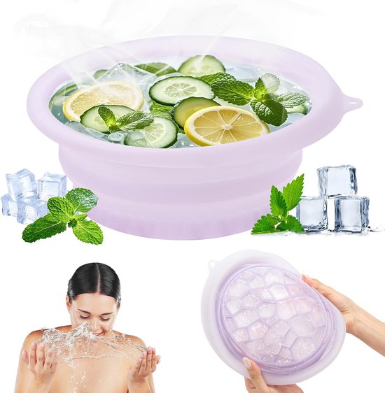 Ijsbad Gezicht - Ice Bath - Ijsbad - Ijsbak - Ijsbaden - Face Ice Bath ...