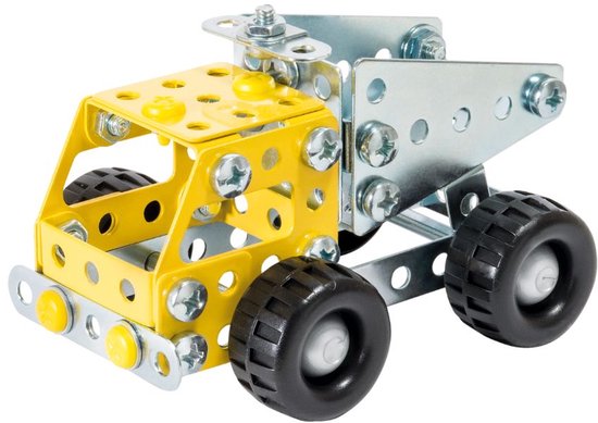 Eitech® Bouwdoos – Mini Kiepwagen Bouwset – 102-delig – Metalen ...