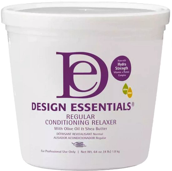 Design Essentials - Regular Conditioning Relaxer Olive Oil | bol