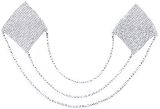 Cottelli Collection – Bijou de Tétons – Argenté | bol