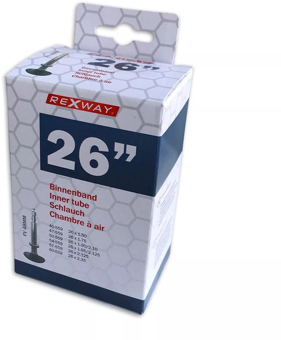 Rexway Binnenband 26 X 1.75/2.50 (47/62-559) Fv 40 Mm | bol