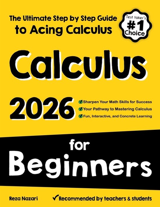 Calculus for Beginners | 9781637195673 | Reza Nazari | Boeken | bol