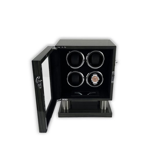 Leader Luxe Watchwinder voor 4 horloges - Met interieurverlichting ...