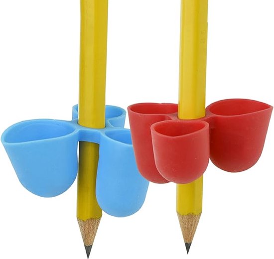 Schrijfpootjes met potloodgreep, proefpakket, 2 van elk van de drie ...