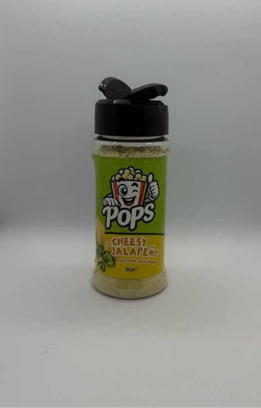 Pops Seasoning - Cheesy Jalapeno flavour - Popcorn Seasoning | bol