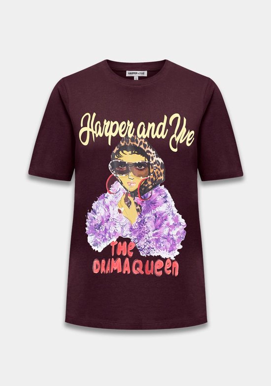 Harper & Yve - DRAMAQUEEN-SS - Dames - T-shirts | bol