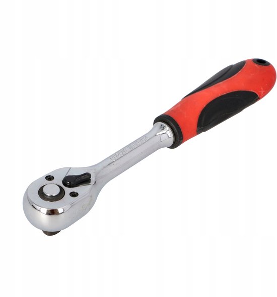 Ratelsleutel 72 Tanden 1/4" - Duurzaam & Ergonomisch | bol