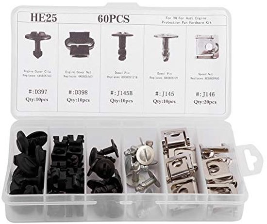Motorcycle Pot Terminals, 60 Pieces, Car Engine Protective Nut Pin ...
