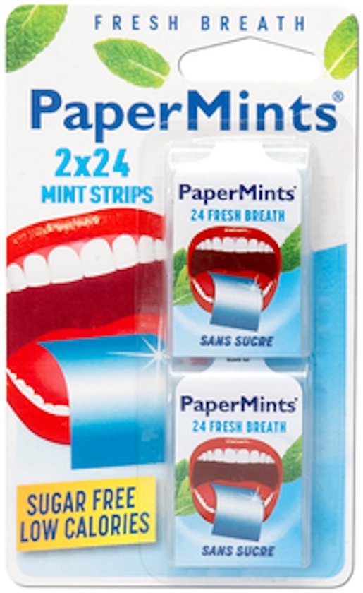 PaperMints Strips Display - 2 Stuks | bol