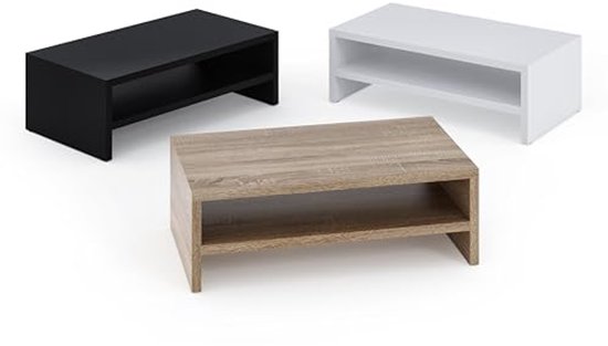 Ergonomische Monitorstandaard met Opbergplank - 2-laags Desk Verhoger ...