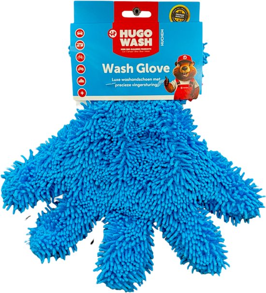 Wash Glove | Washandschoen | Hugo Wash | Premium | Microfiber ...