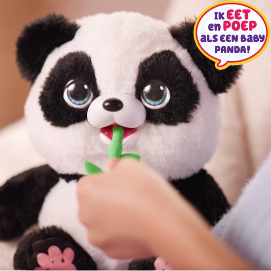 Little Live Pets - My Baby Panda Chuchu - Interactieve knuffelpanda | bol