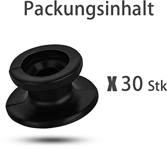 30 stuks zeilknopen en zeilhaken voor aanhangerzeilen - robuuste ...