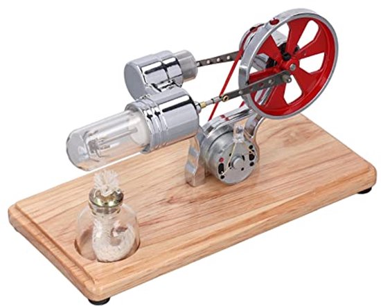 Stoommachine Model Kit 18x12x10cm, Stoommachine Sets Zilveren Motor ...