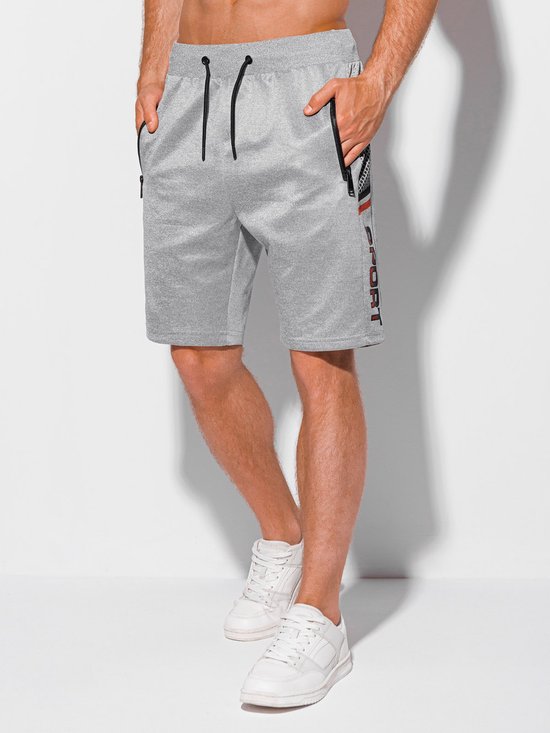 Mannen sweatshort W409 - grijs | bol