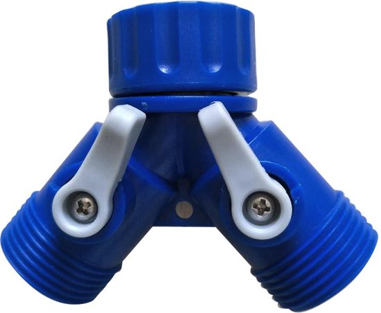 Achilles Y-stuk 3/4 - Y Stuk kraan - Kraan Splitter - Waterverdeler - Buitenkraan | bol.com