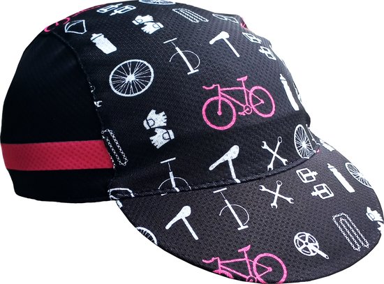 BUFF® Pack Cycle Cap - UNBOUND Gravel Limited Edition 2022 - Fietspet - Zwart / Roze | bol.com
