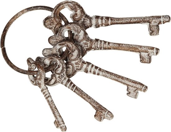 Siersleutels - Decoratie sleutel - Oude Sleutels - Sleutelbos - Antieke ...