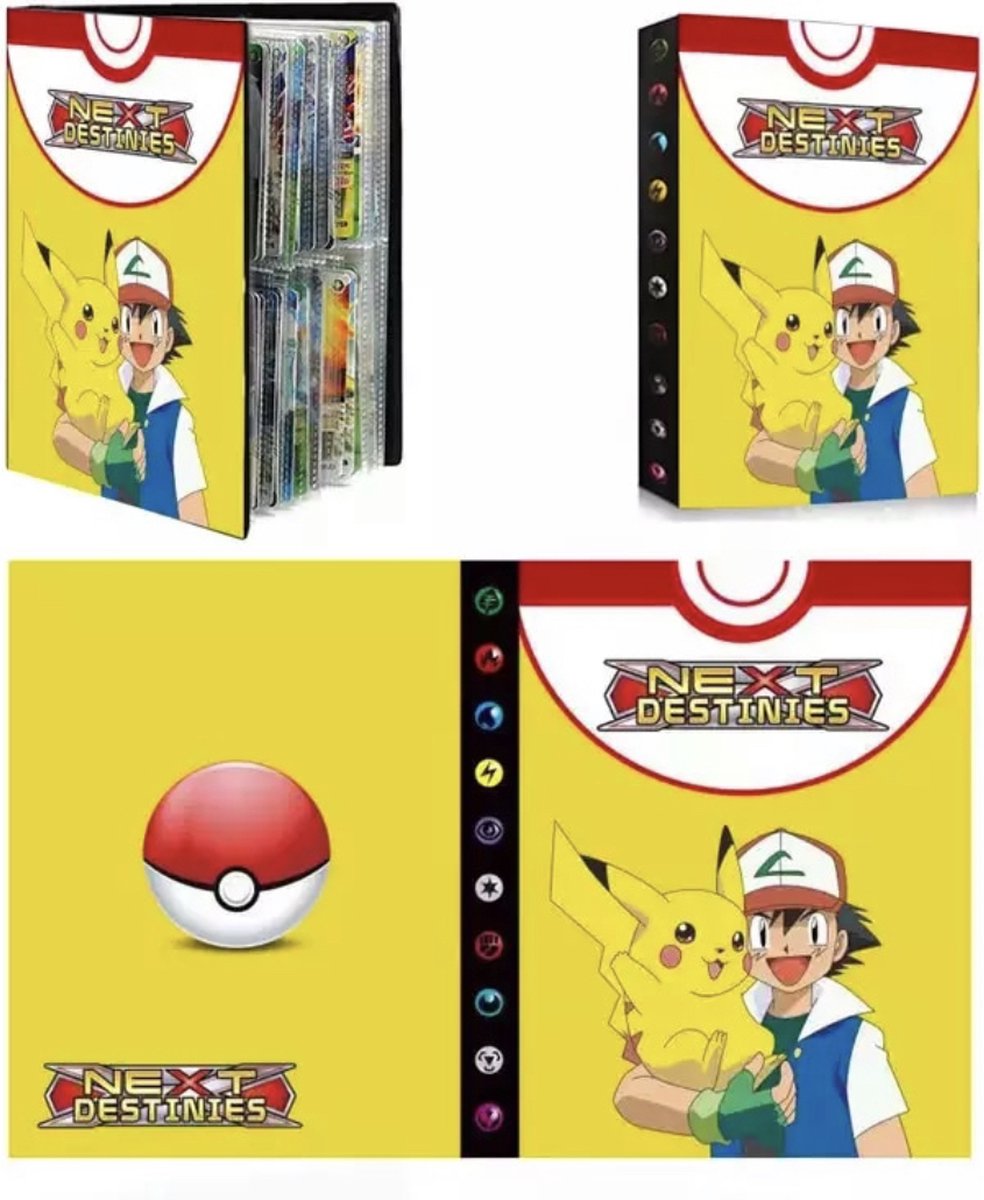 Pokémon Verzamelmap - Map voor 240 kaarten - Pokemon Map - Pokemonkaart ...