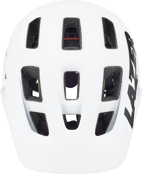 Lazer Fietshelm Coyote Unisex Wit/zwart Maat 55-59 Cm | bol