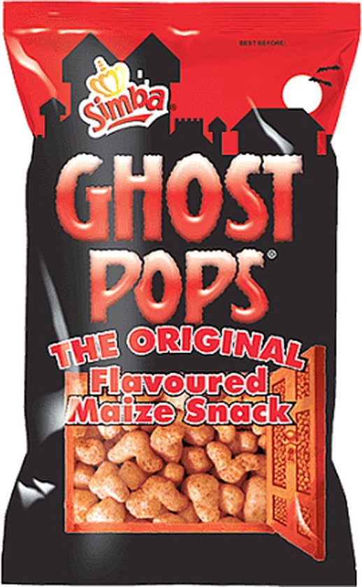 Simba Ghost Pops Chips - 100g - South Africa - Zuid Afrika | bol