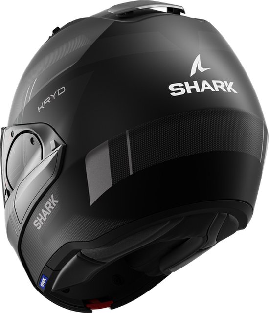 Shark Evo Es Kryd Mat Zwart Antraciet Zilver KAS Systeemhelm S | bol.com