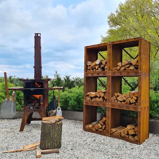 Fikki Wood Storage Cabinet | bol.com