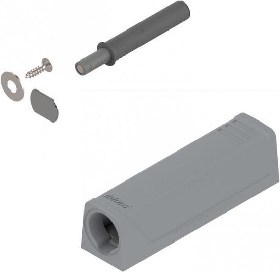 Blum Tip-on met magneet - Lange versie - Grijs - 956A1004 V1R736 ...