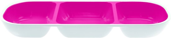 Zak!Designs - Oceanside 2-tone Appetizer tray | bol