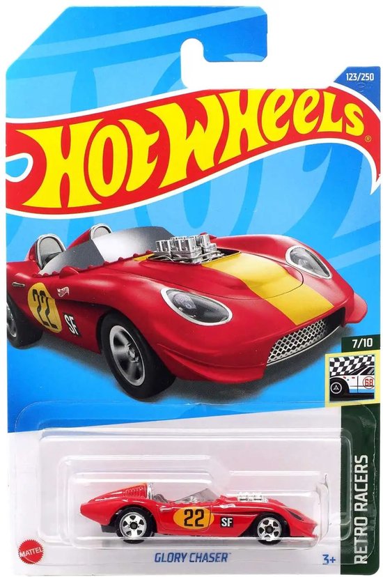 Hot Wheels Glory Chaser die cast voertuig - 7 cm - Schaal 1:64 | bol.com