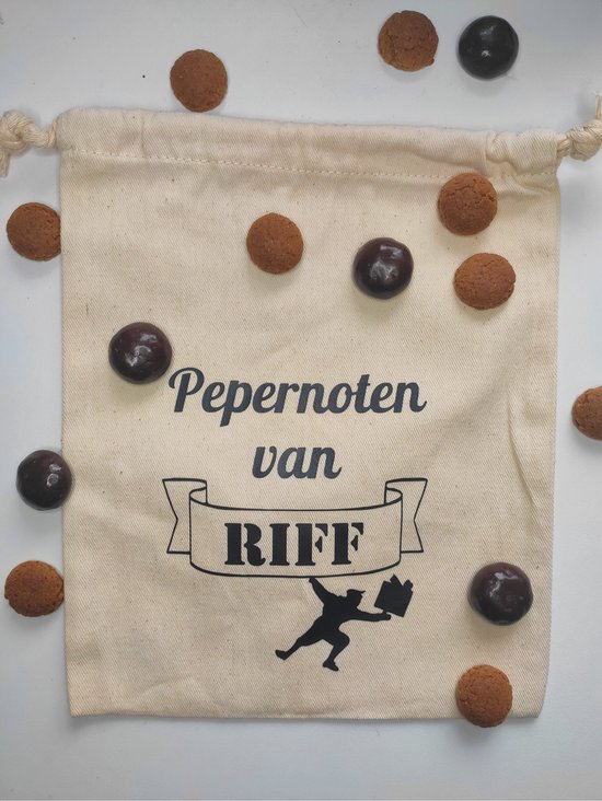 Pepernoten zakje met naam | Sinterklaas | Sint en Piet | 5 december ...