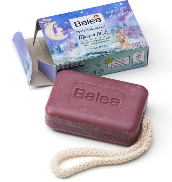 Balea Douche Bar soap make a wish, 100 g | bol.com