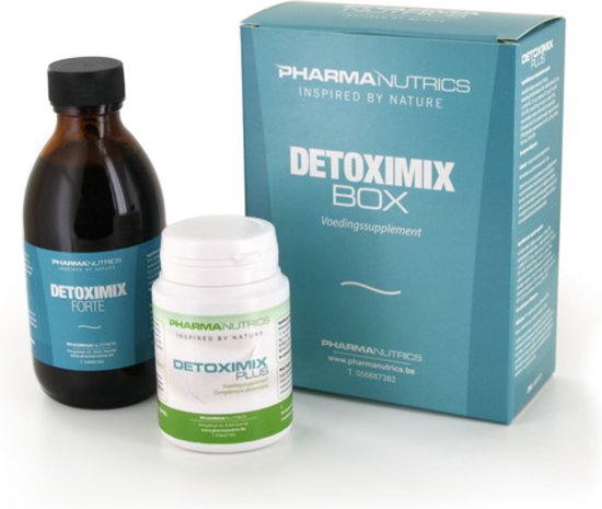 DETOX BOX 200 ML + 60 V-CAPS PHARMANUTRICS | bol.com
