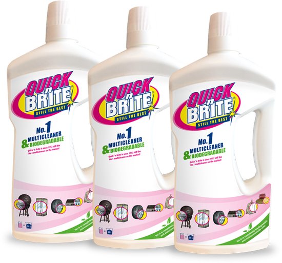 Vloeibare Quick’n Brite reiniger set van 3 | bol