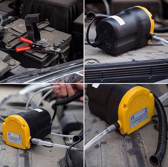 Elektrische Oliepomp 12V 60W Brandstofpomp Carterpomp Inclusief Slangen ...