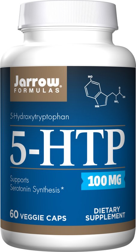 5-HTP 100mg 60 capsules - 5-hydroxytryptofaan, belangrijk voor aanmaak ...