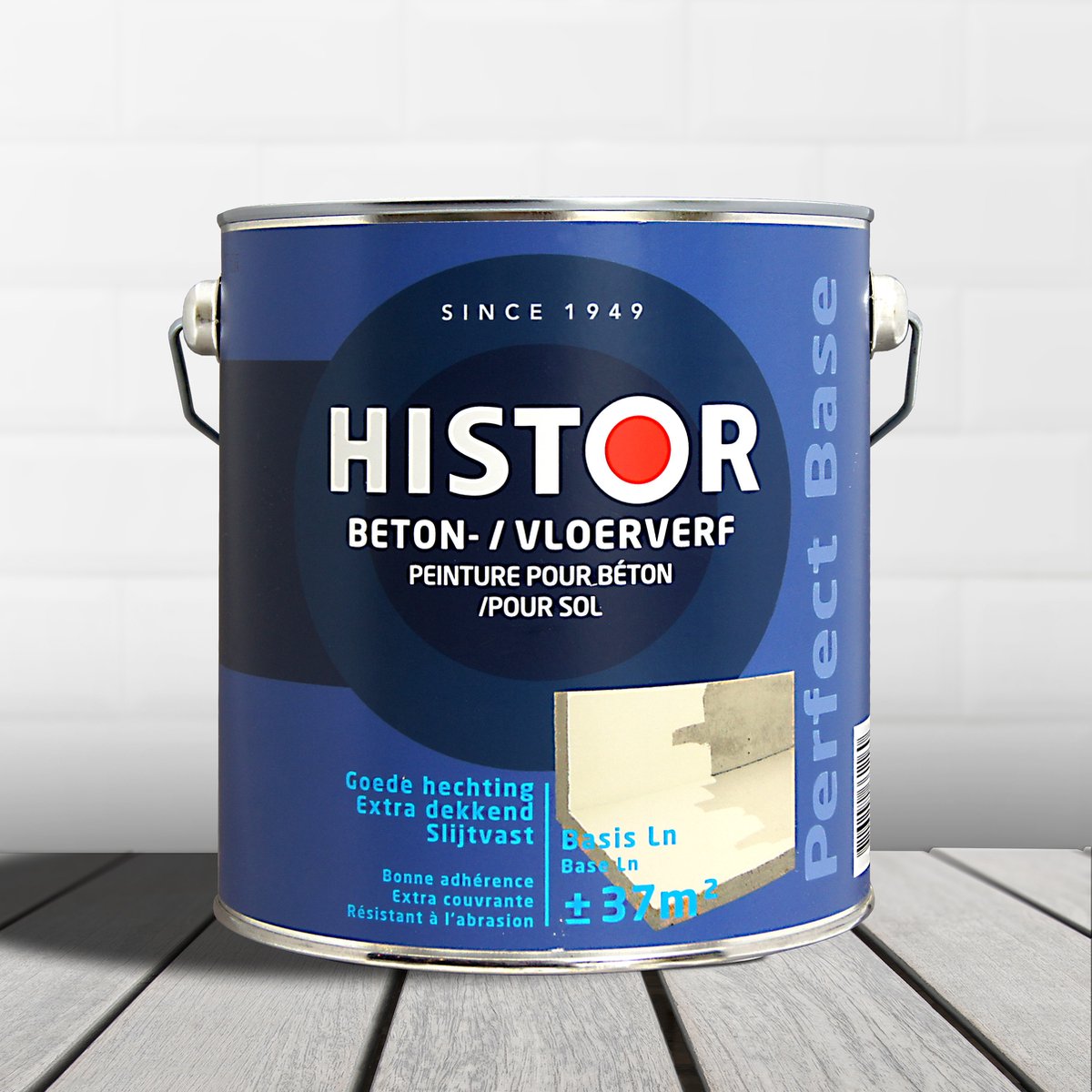 Histor Perfect Base Betonverf - Betonverf - Dekkend - Binnen en buiten ...