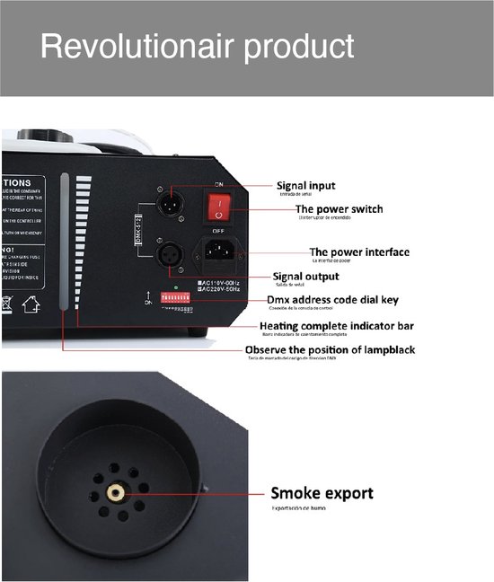 Thuys Rookbommen - Rookmachine - Rookmachine Vloeistof - Zwart | bol