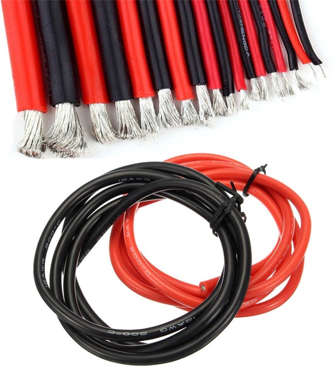 Siliconen Draad tweeëntwintig AWG | bol.com