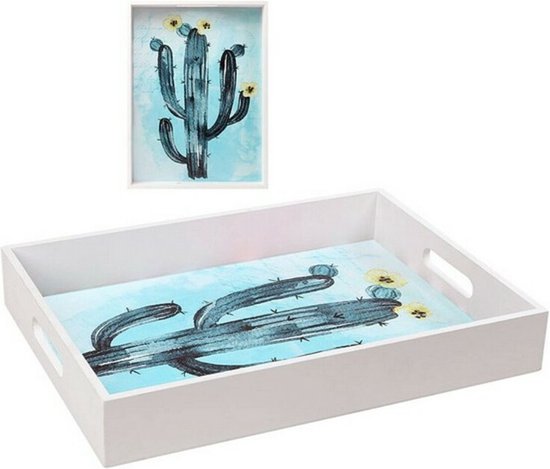 Dienblad Cactus Wit | bol.com