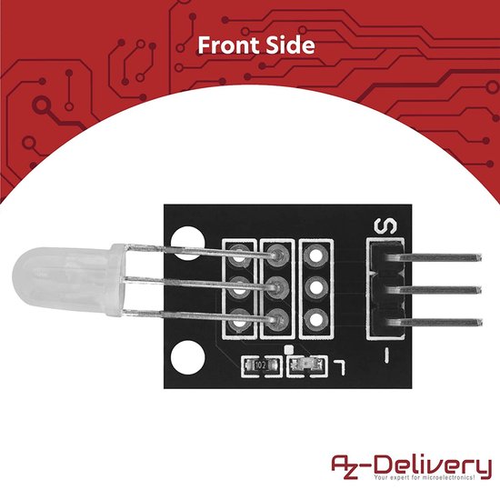 AZDelivery 3 x KY-011 Bi-Color LED Module 5mm compatibel met Arduino ...