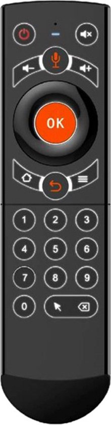 VONTAR G21 PRO universele afstandsbediening | 2.4G Wireless Keyboard ...