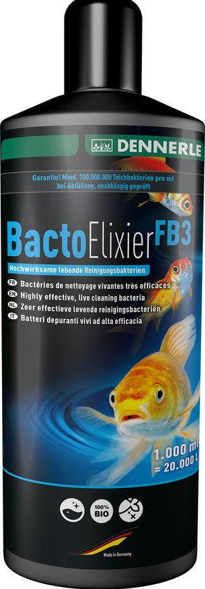 Dennerle Bacto Elixier Fb3 - 1000 ml - Nitrificerende bacteriën ...