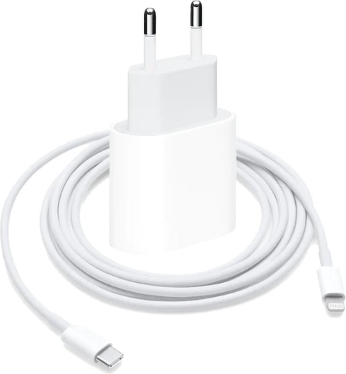 iPhone 11/12/13 Power Adapter 20W USB-C Snellader met USB-C Kabel (1 ...
