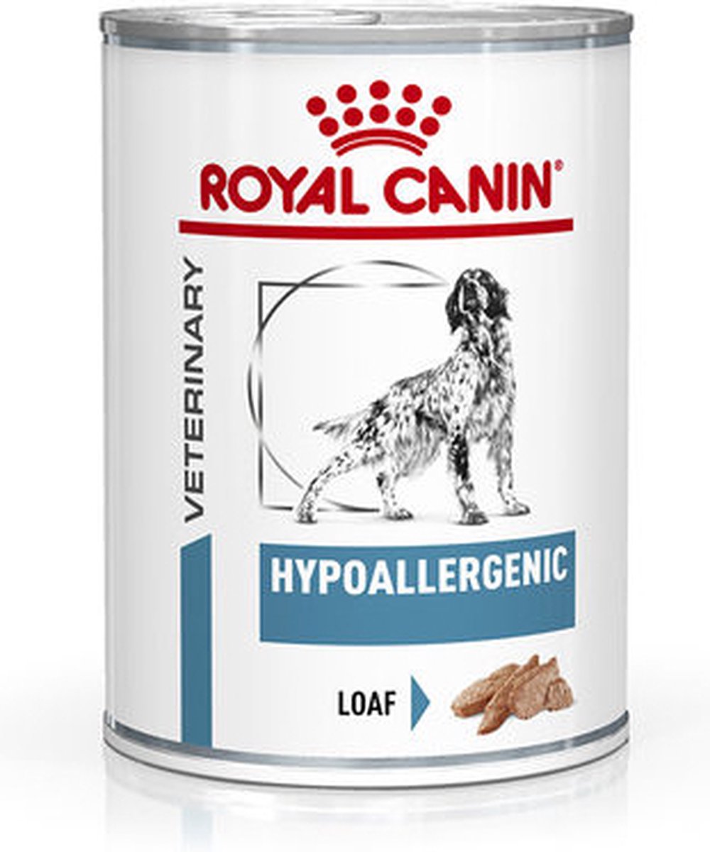 Royal Canin Hypoallergenic Hond - 2 x 12 x 400 g blikken | bol