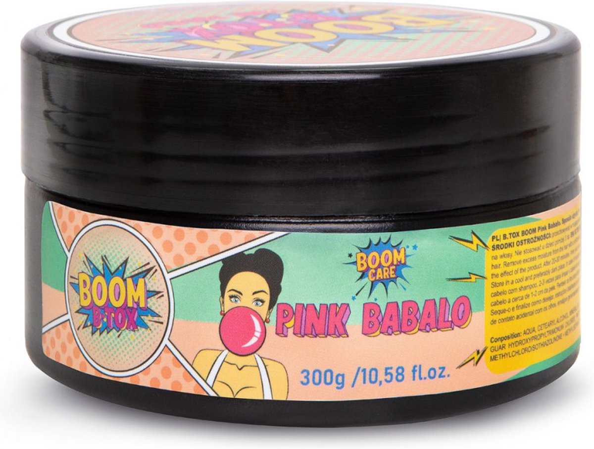 HaarBotox Pink Babalo regenererende behandeling is een thuisalternatief ...