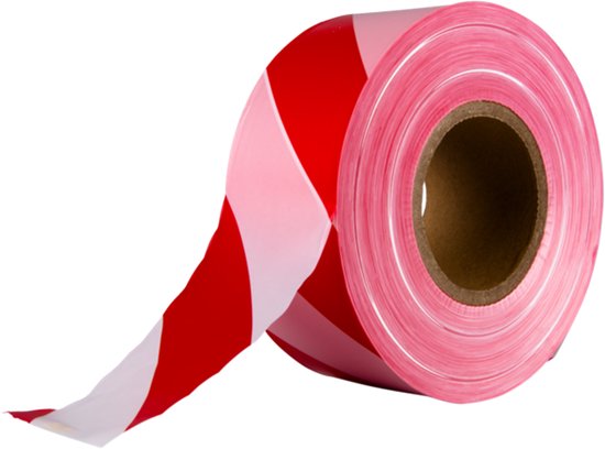Afzetlint Rood / Wit 500 meter| Afzetting – Warningtape – Waarschuwings ...