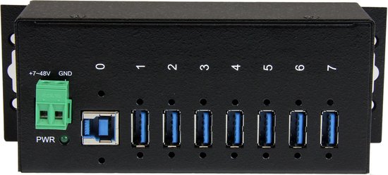 7-Port USB Hub Startech ST7300USBME Black | bol
