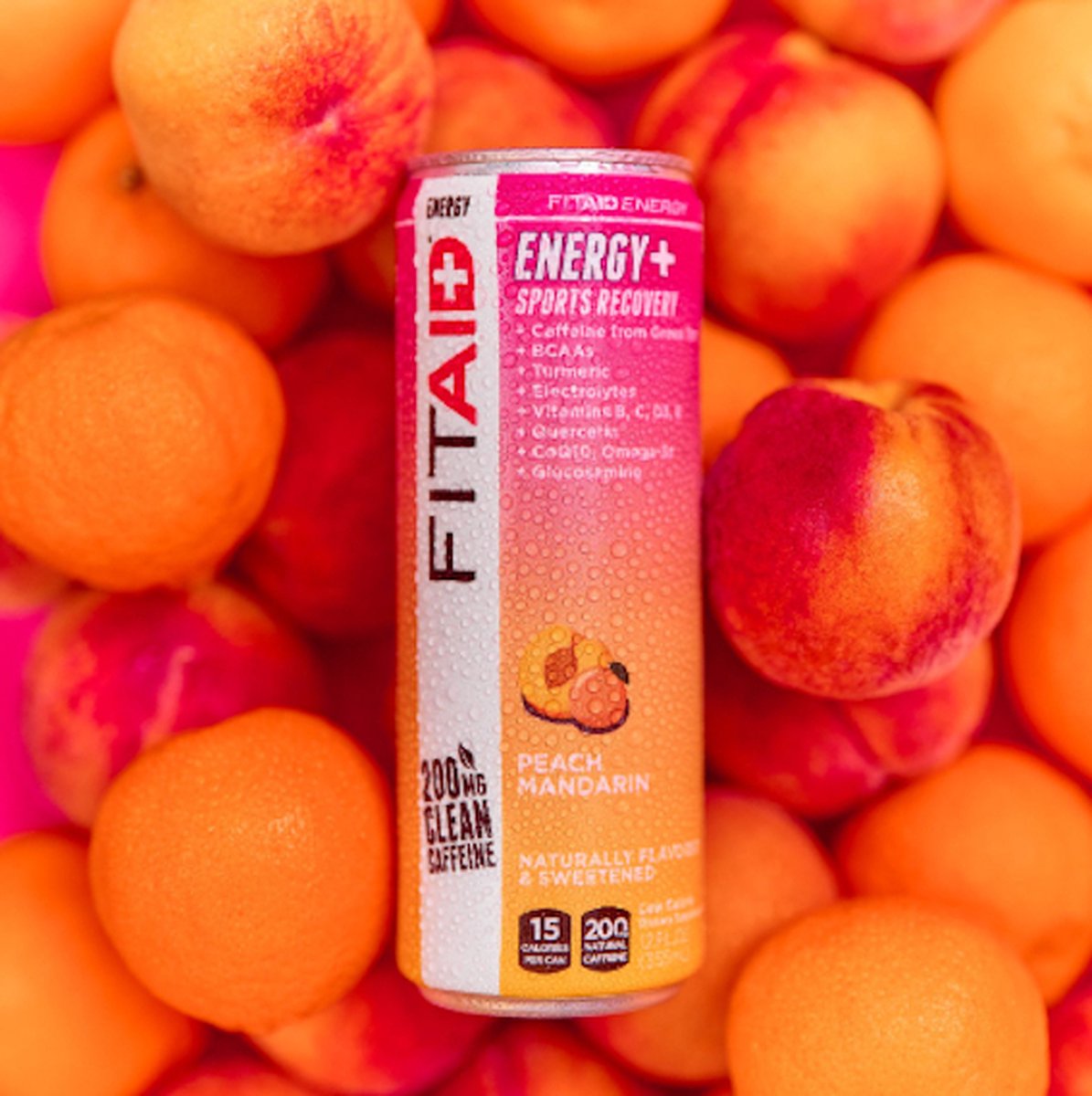 FITAID - LIFEAID - ENERGY + SPORTS RECOVERY - 24 x 335 ml - Peach ...